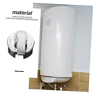 SEWOART Water Heater Mixing Valve Bathtub Decor Shower Valve Bathroom Trim Kit Temp Valve Shower Valve Temperature Mixing Valve Single Handle Shower Handle Trim Alloy Silver