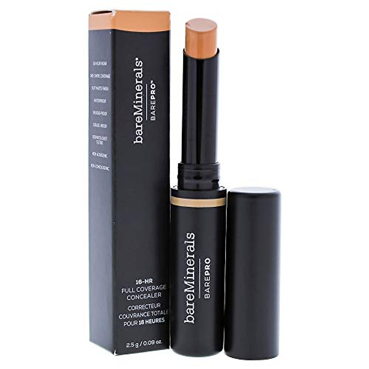 bareMinerals Barepro 16-Hr Full Coverage Concealer for Women, 11 Tan Dark-Warm, 0.09 Ounce