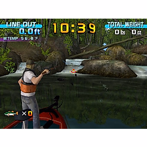 Wii Sega Bass Fishing and Fishing Pole for Nintendo Wii (Wiimote and Wii Nunchuk are not included)