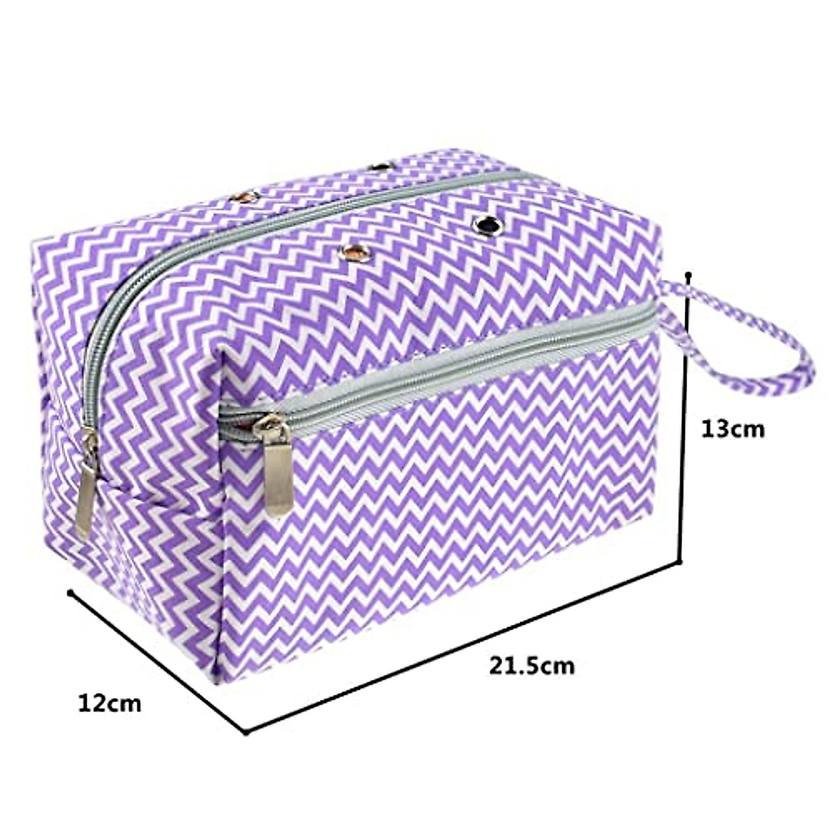 LUKEO Knitting Bag Portable Yarn Storage Tote Wool Crochet Hooks Needles Sewing Supplies Set