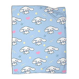 Anime Blanket Cartoon Throw Blanket for Couch Sofa Bed Living Room Gifts for Halloween Thanksgiving Christmas 50"X60"