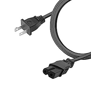 Hanorld UL Listed Polarized Power Cord Replacement for Brother Sewing Machine ES2000 SE400 CS-6000I S4400 PE800 PE770 SE600 SE625 HC1850 8080PRW CE-1100PRW SQ9185 6Ft AC Power Cable Cord