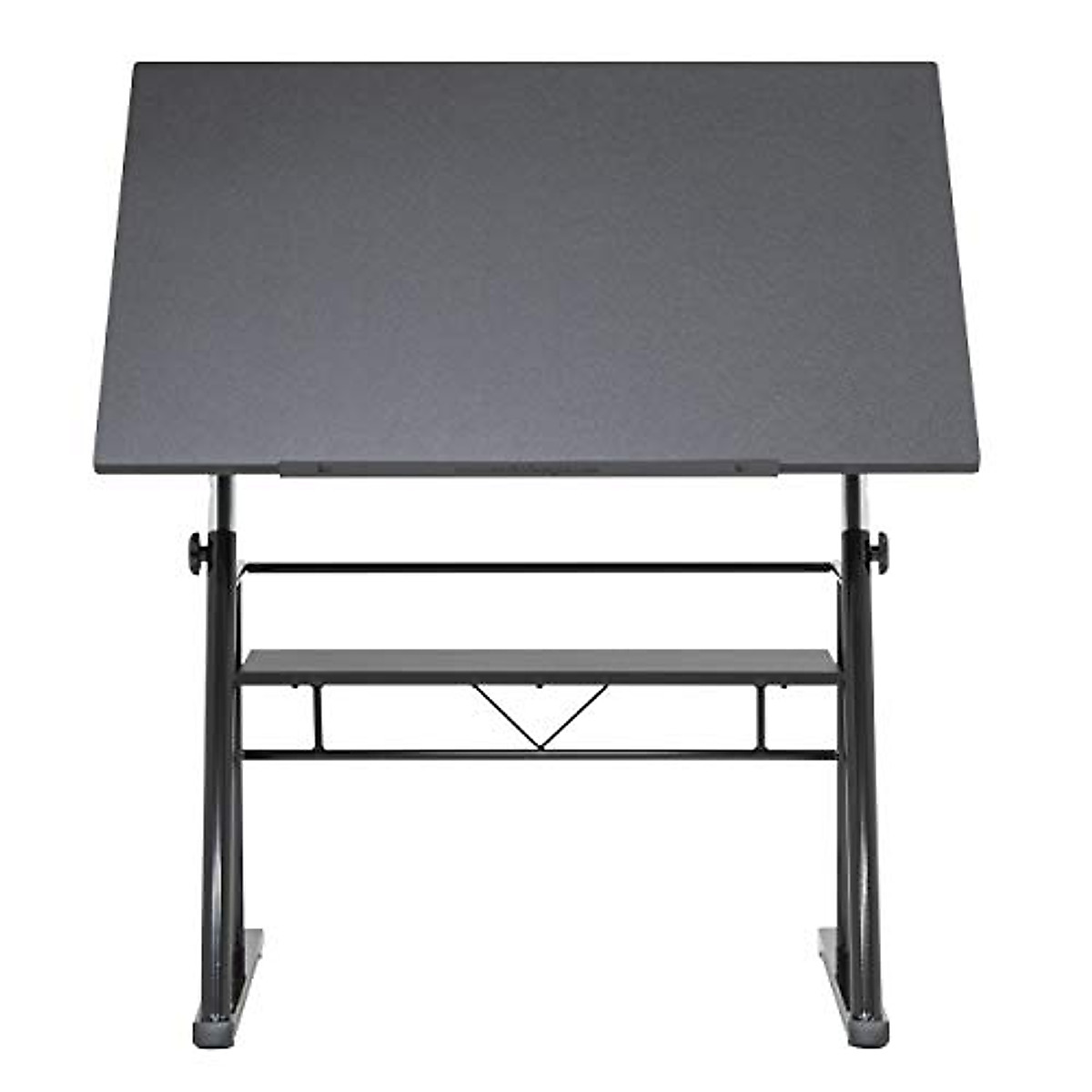 STUDIO DESIGNS Zenith Craft Desk Drafting Table, Top Adjustable Drafting Table Craft Table Drawing Desk Hobby Table Writing Desk Studio Desk, Black, 13340