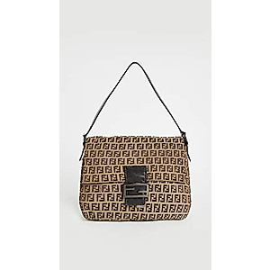 FENDI Women's Pre-Loved Mama Baguette, Zucchino, Brown, One Size