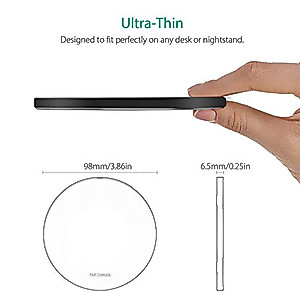 Fast Wireless Charger,20W Max Wireless Charging Pad Compatible with iPhone 14/14 Plus/14 Pro/14 Pro Max/13/12/11/X/8,AirPods;FDGAO Wireless Charge Mat for Samsung Galaxy S22/S20/Galaxy Buds