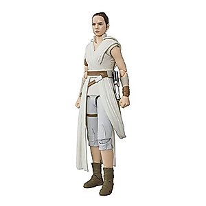 S.H. Figuarts Star Wars Rey & D-O (Star Wars: The Rise of Skywalker) Approx. 5.7 inches (145 mm), PVC & ABS, Pre-Painted Action Figure