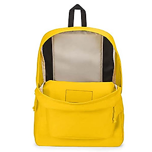 JanSport Superbreak Backpack - Durable, Lightweight Premium Backpack, Lemon
