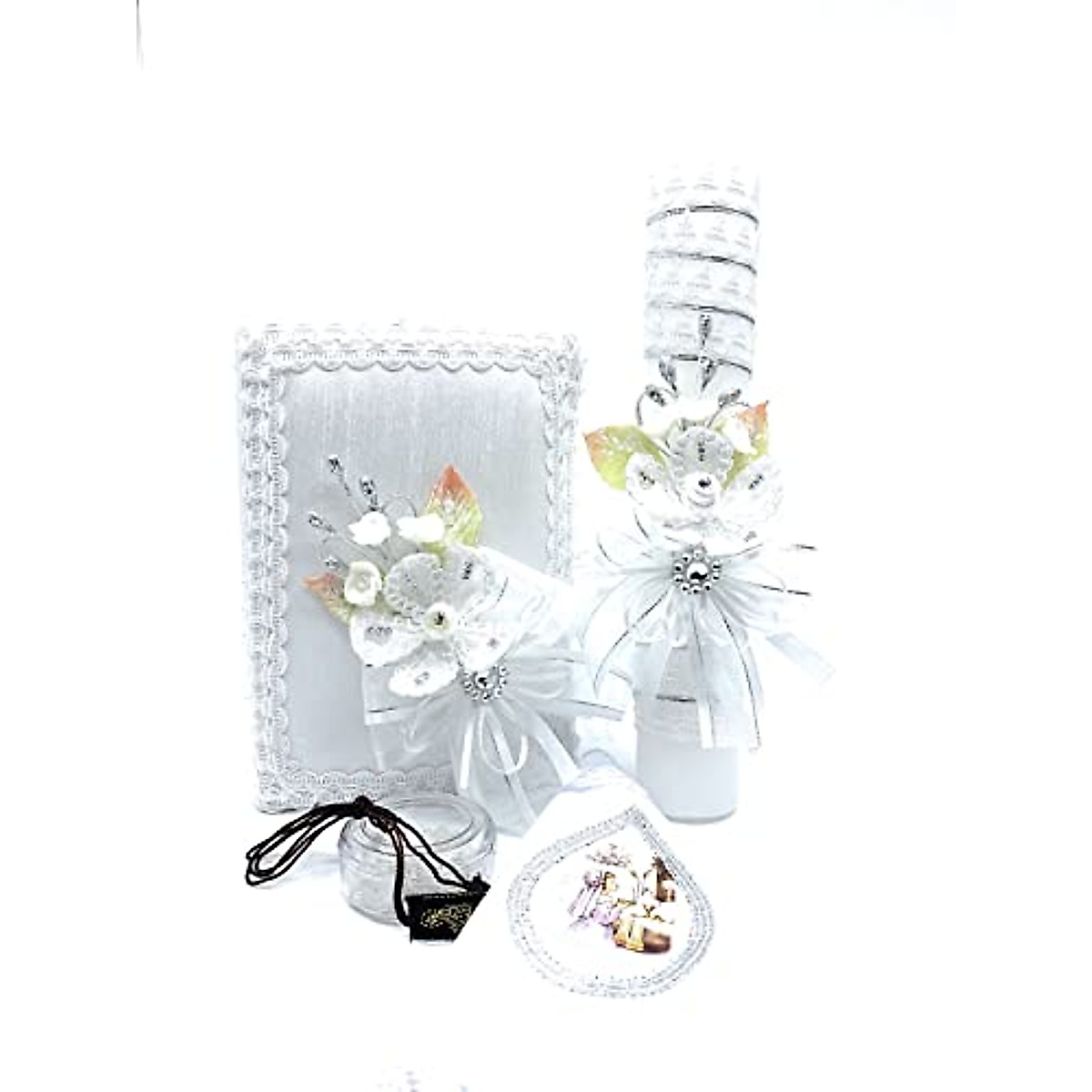 First Communion Candle Set for Girl