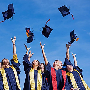 KHG Graduation Cap Headband, Grad Cap Headband Insert, Secure Holder Accessory for Graduation Cap and Hairstyles, Essential Gift for Graduates, Fixed