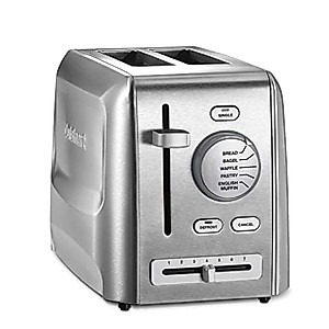 Cuisinart CPT-620 2-Slice Custom Select Toaster, Stainless Steel