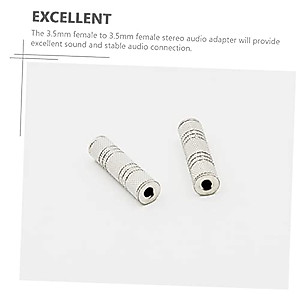 OSALADI 12 Pcs Adapter Zinc Alloy Connector Audio Conversion Head Audio Equipment Conversion Interface Microphone Connector Converter Audio Converter Audio Connector Mic Connector