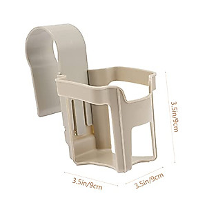 ULTECHNOVO Outdoor Supplies Beverage Refreshing Accessories Holder for Dink Party Garden Poolside Ground Drink Mug Hanging Cup Drinks Pool Above Storage Holders Rack Swimming