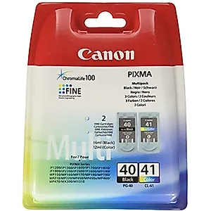 Canon PG-40 and CL-41 Ink Cartridge Set NEW