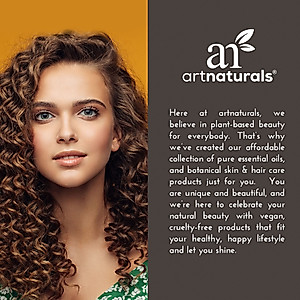 Artnaturals LUXE Tea Tree Shampoo - (16 Fl Oz / 473ml) - Sulfate Free – Made with 100% Pure Therapeutic Grade Tea Tree Essential Oil for Dandruff and Itchy Scalp