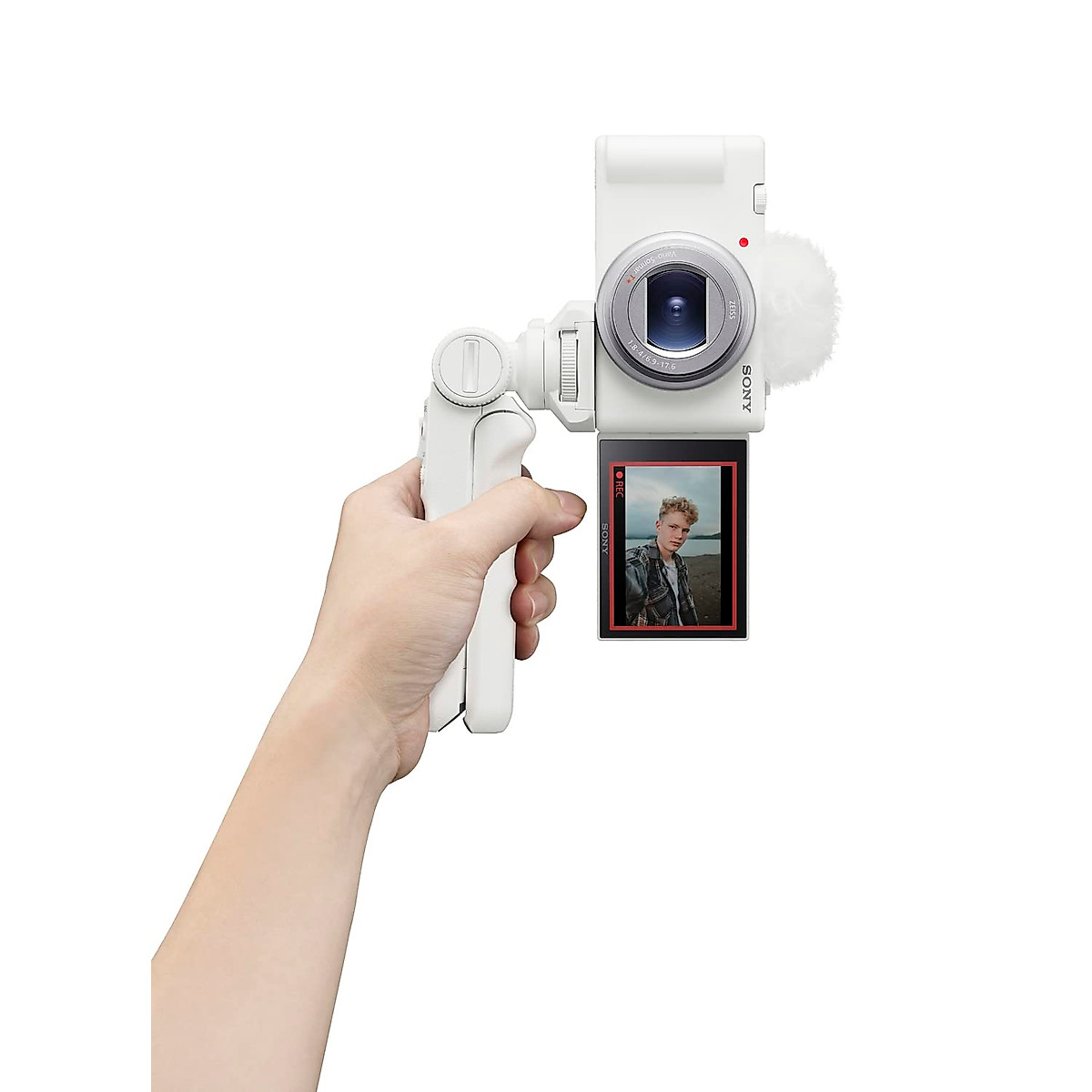 Sony ZV-1 II Vlog Camera for Content Creators and Vloggers (White)