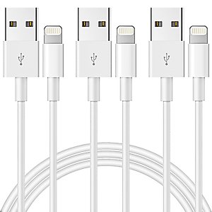 Souina iPhone Charger,[MFi Certified] Lightning Cable Original 3Pack 10ft USB Power Fast Charging Data Sync Transfer Cord Compatible with iPhone14 13 12 11 Max/X/8/7/Plus/6S/6