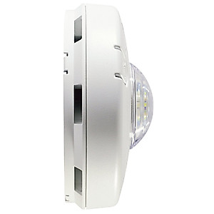 First Alert BRK 7030BSL Hardwired Hearing Impaired Combination Alarm with Led Strobe Light, White