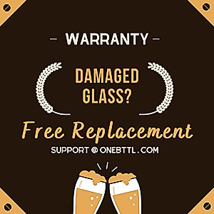 Onebttl Son Gifts, Beer Glass Mug for Son, Birthday Graduation Love Care Adulthood, from Dad Father Mom Mother Friends, 15oz/440ml - My Dear Son