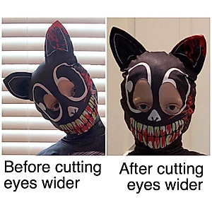 Aepotumn Boys Cartoon Scary Cat Costume Child Horror Monster Character Costumes Scary Halloween Cosplay Jumpsuit