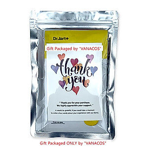 Dr.Jart Face Mask 6 packs with Dr Jart Ceramidin Facial Barrier Mask and Vitamin-7 Sheet Mask in Korean Premium Skin Care Gift Set for Anti Wrinkle, Anti Aging, Hydrating, Intensive Moisturizing