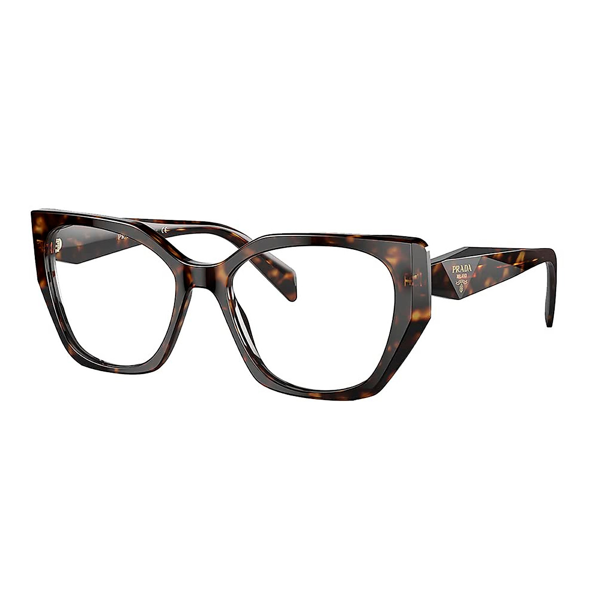 Prada PR 18WV 2AU1O1 Tortoise Plastic Fashion Eyeglasses 52mm