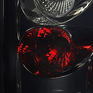 SPEC-D TUNING Smoke Lens Tail Lights Compatible with 2004-2008 Ford F-150 Styleside, Left + Right Pair Assembly