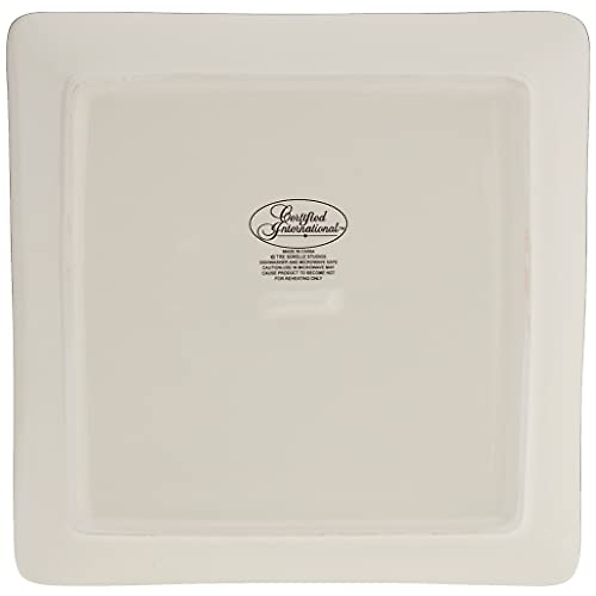 Certified International 43241SET/4 Tuscan View 10.75" Dinner Plates, Set of 4, Multicolor