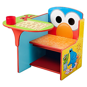 Delta Children Chair Desk With Storage Bin, Sesame Street