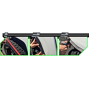 EZ Flares - Universal Offroad Flexible Foam Rubber Fender Flares 1-inch Extension