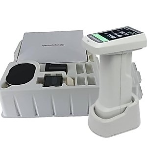 VTSYIQI Handheld Color Spectrophotometer Analysis with Measurement Repeatability ΔE*ab≤ 0.04 Single Aperture Φ8mm Φ11mm Software Support Windows 3.5 inches Full Color Screen Smart Auto Calibration