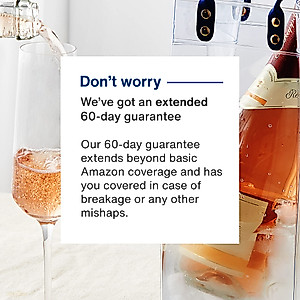 Vintorio GoodGlassware Champagne Flutes (Set Of 4) 8.5 oz – Tall, Long Stem, Crystal Clear, Classic, and Seamless Tower Design - Dishwasher Safe, Quality Sparkling Wine Stemware