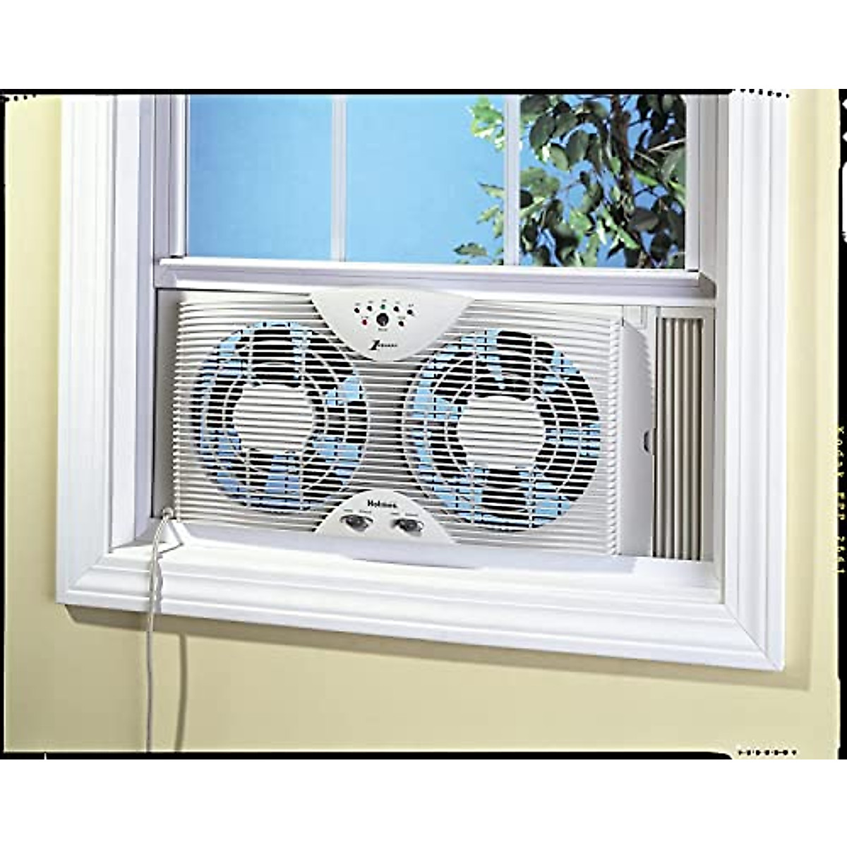 Holmes Window Fan with Digital Thermostat