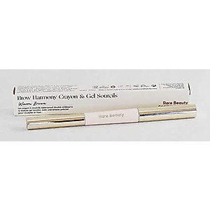 Rare Beauty Brow Harmony Pencil and Gel dDual-ended wWaterproof Pencil and Precision Brush - Warm Brown
