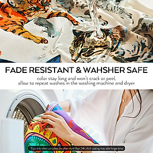 Nicpro Black Fabric Paint for Furniture, 8.45 oz (250 ml) Fabric Paint for Clothes Permanent, Soft Rich Pigment Non-Toxic Textile Paint for Fabric DIY Crafts T-shirts Shoes Jeans for Kid Adult