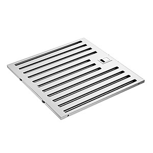 Empava Under Cabinet Range Hood, Ducted/Ductless(Charcoal-filter Sold Separately), Touch Control, 3-Speed, 400 CFM Stainless Steel, 30 in. RH07