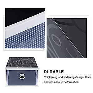 Cabilock SNEAKER SHOE CONTAINERS- Large capacity, thickened and durable.