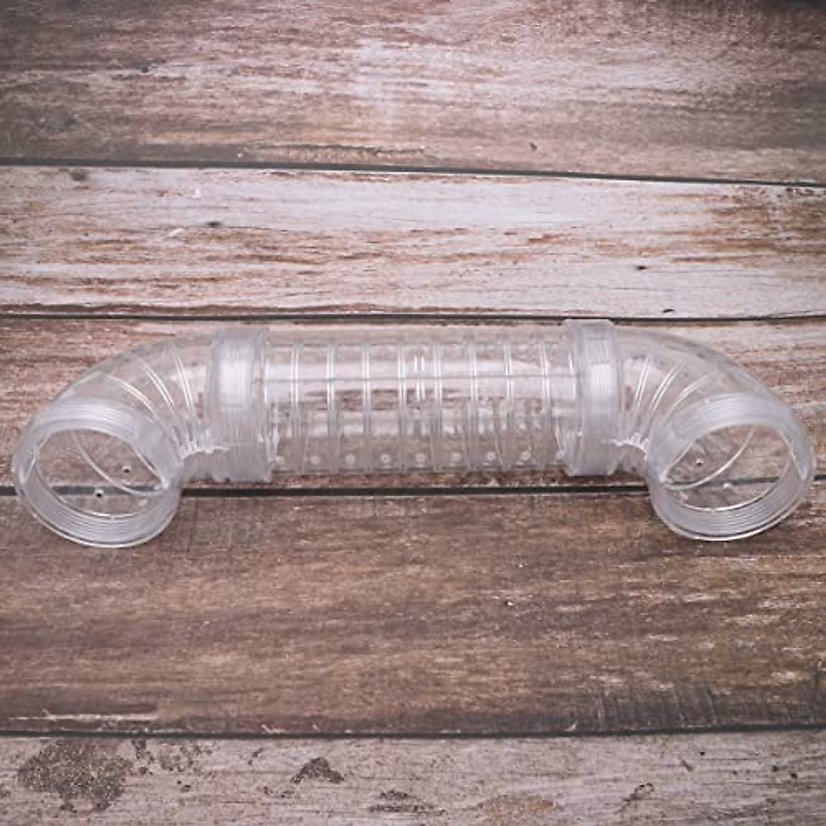 Hamster Tube Hamster Tubes Hamster Tunnels Transparent Curved Pipe Small Animals Pet Cage DIY Tunnel Excercise Toy for Mouse Gerbil Chinchilla Squirrel