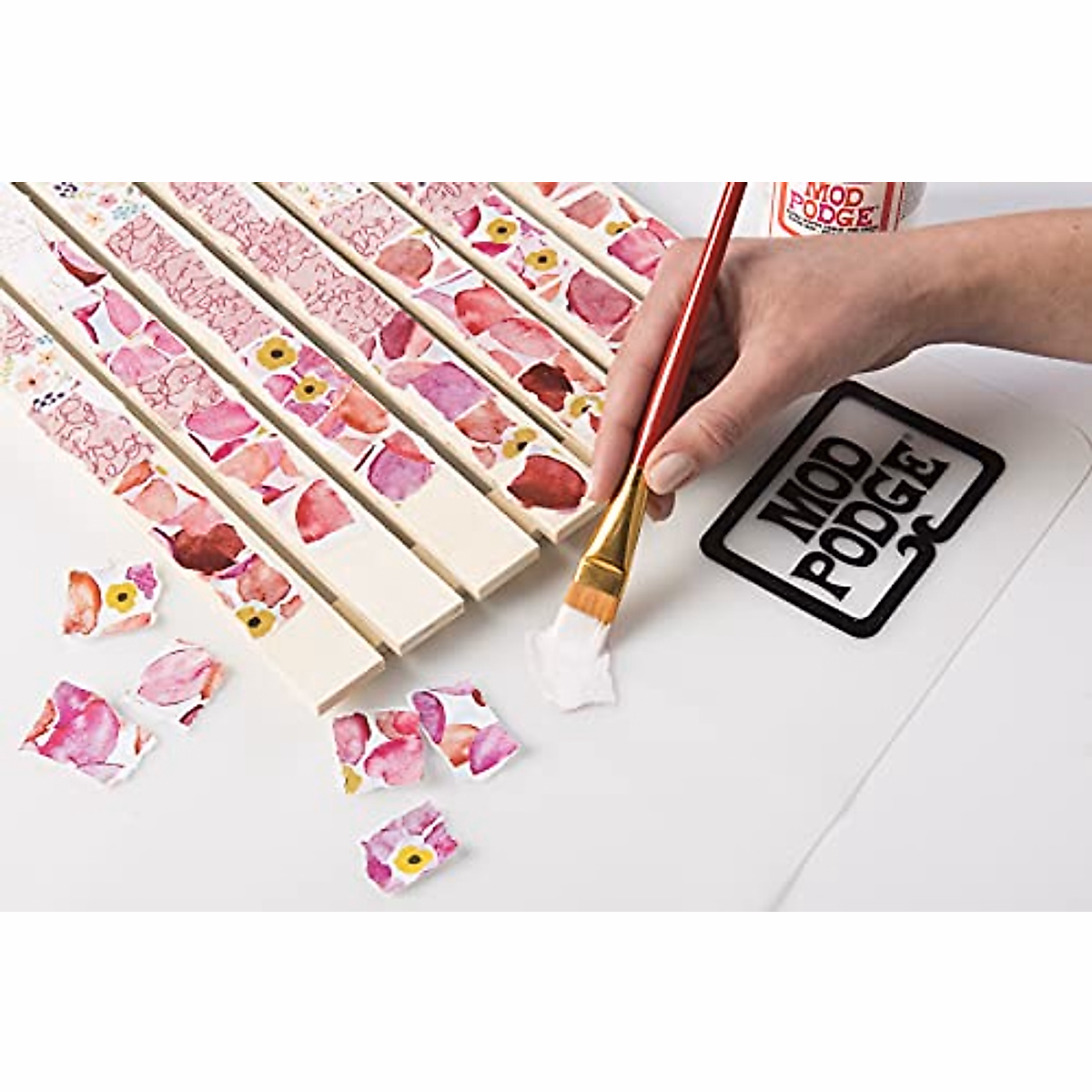 Mod Podge Waterbase Sealer, Glue and Finish for Paper (8-Ounce), CS11236 Matte Finish