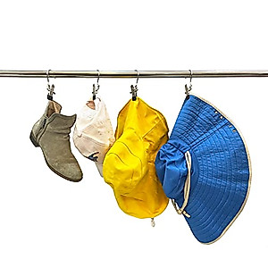 Boot Hangers for Closet, 12 Pack Hanging Clips Hook Clothes Pins for Laundry, Hanger Clips Towel Clips Boot Organizer for Home and Travel, Clothespins Clip Hangers for Pants Hats Socks Gloves