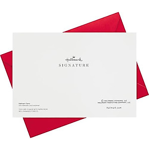 Hallmark Signature Christmas Card (Christmas Train)