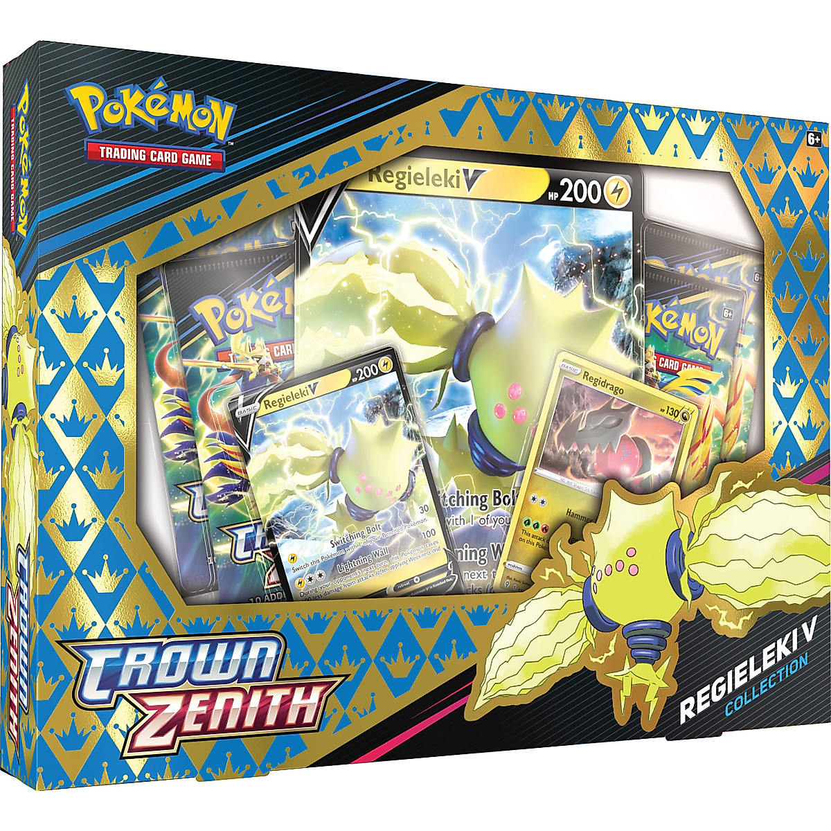 Pokémon Regieleki V Crown Zenith Collection