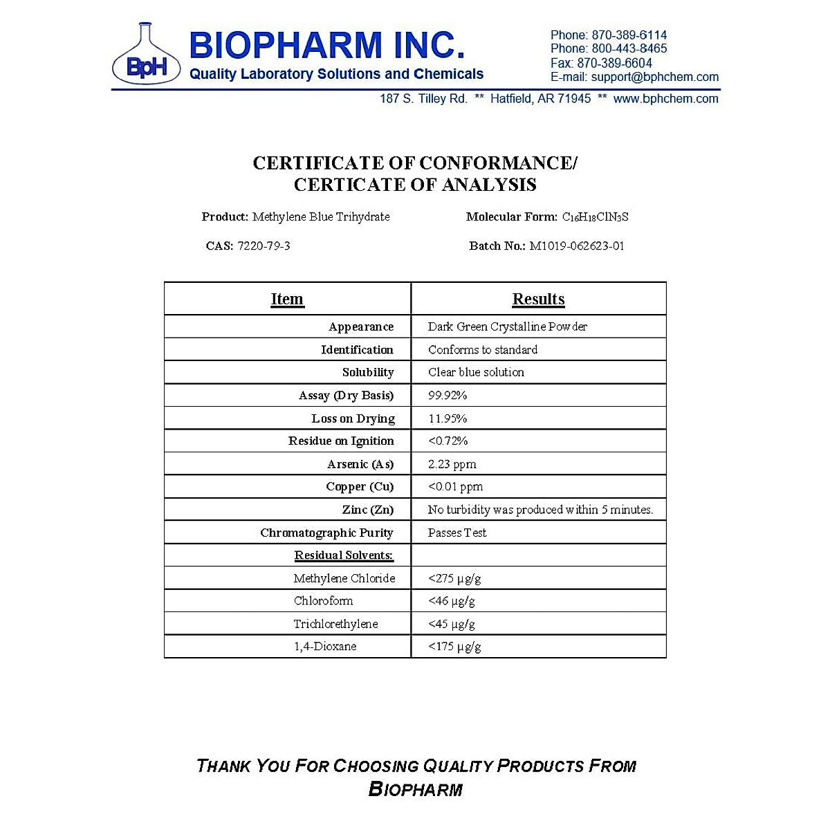 Methylene Blue, 1% USP (Pharmaceutical) Grade: 50 mL Bottle with 8 oz Refill 2-Pack Glass Kit; 3rd Party Tested