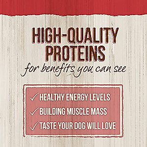 Merrick Classic Healthy Grains Real Beef & Brown Rice Recipe with Ancient Grains Dry Dog Food, 25 lbs.