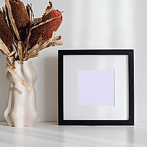 EXCEART Pre-Cut Picture Mat 20Pcs White Picture Mat Pre Cut Display Photo Frame Mat Cutting Mat Board for Photo Picture Artwork Opening Mat