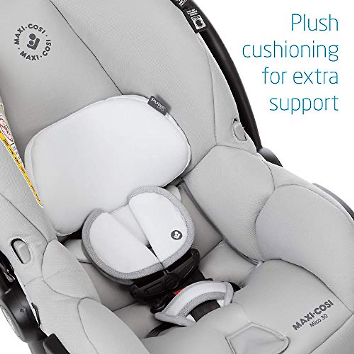 Maxi-Cosi Mico 30 Infant Car Seat, Polished Pebble - Purecosi , 31x18x16 Inch (Pack of 1)