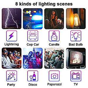 GVM RGB Led Video Light, 2PCS Video Lighting Kit with APP Control, 40W Photography Lighting Led Panel Light with 8 Kinds of The Scene Lights for Studio YouTube, 3200K-5600K, CRI 97+