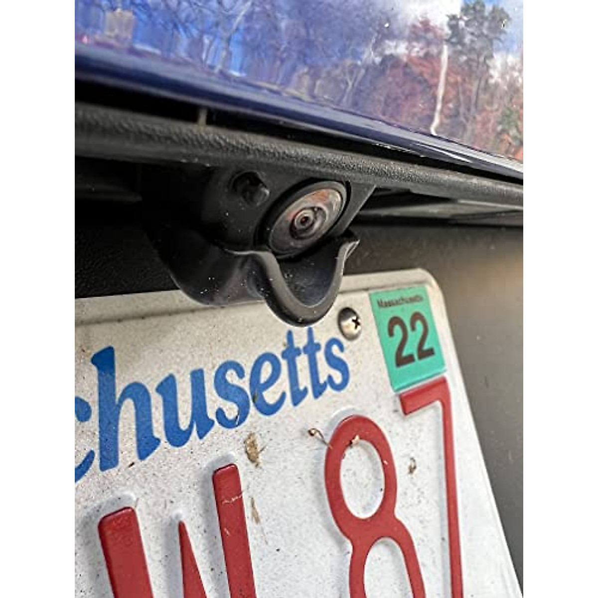 A Better Backup Camera Hood for VW ID.4 Improves Picture Quality at Night (ABCH-01-00)