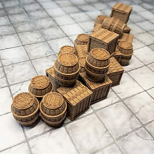 Extruded Gaming Crates and Barrels