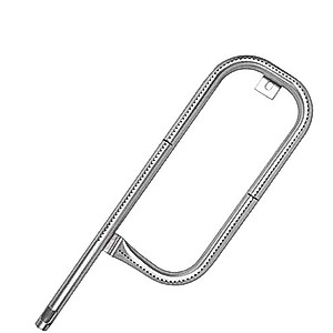 Sunshineey 60040 Replacement Replace Parts 17 Inch Stainless Steel Burner 41657, 69957 for Weber Q100, Q120, Q1000, Q1200, Baby Q, 386001, 386002, 516002, 516001, 50060001, 51060001 Gas Grills