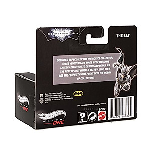 Hot Wheels Elite One The Dark Knight Rises The Bat (1:50 Scale)